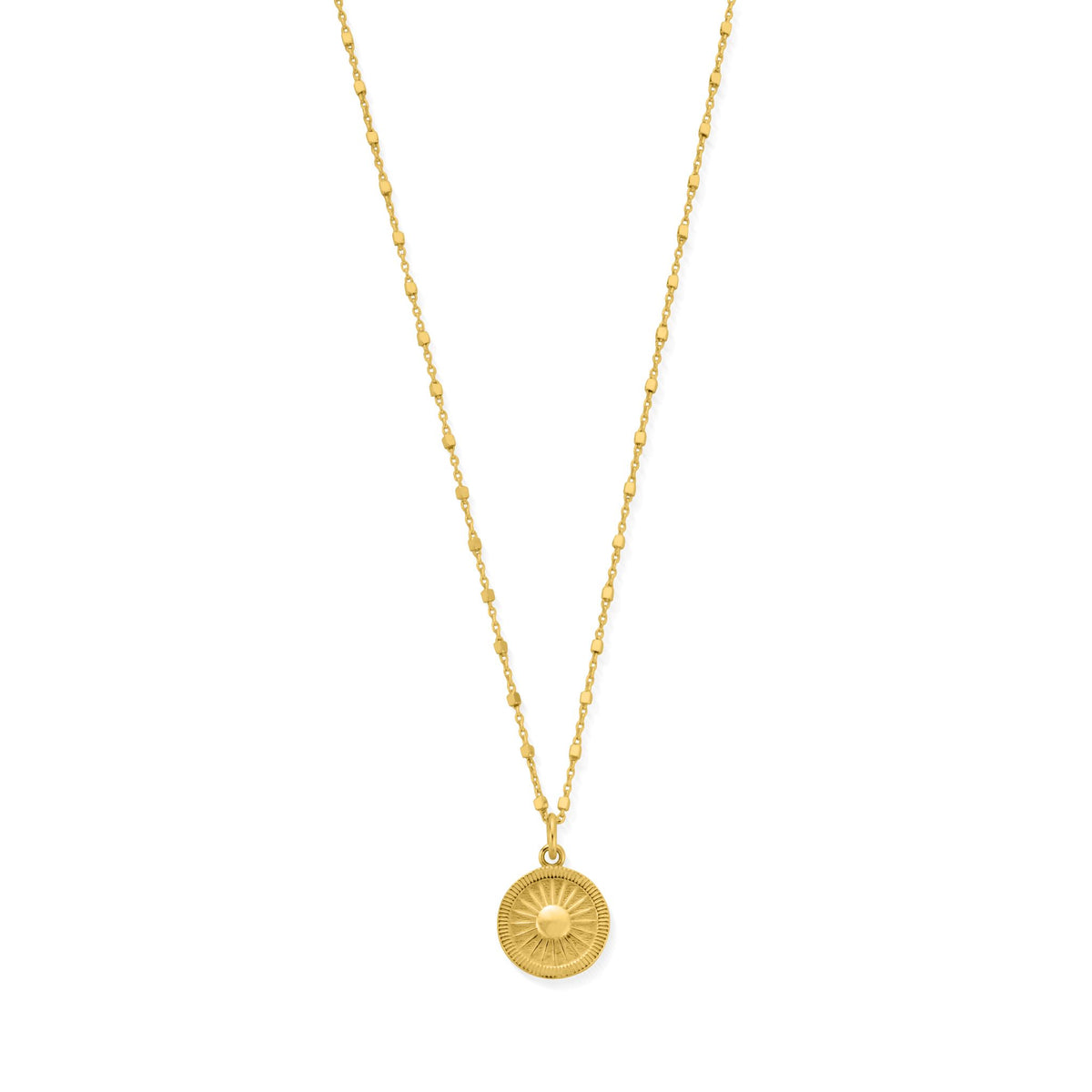 ChloBo Gold Delicate Cube Chain Sun Catcher Necklace – WILDE JEWELLERY